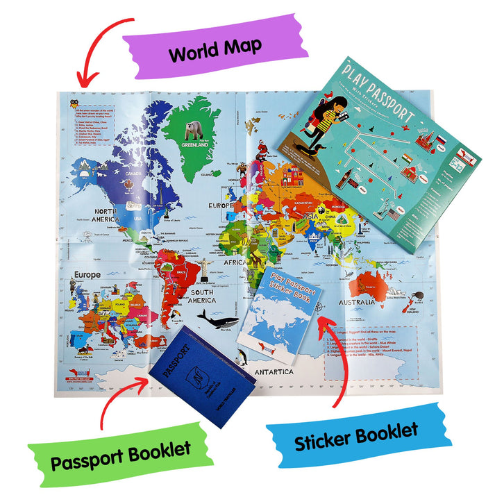 Play Passport kit for Kids ( Age 5-12)