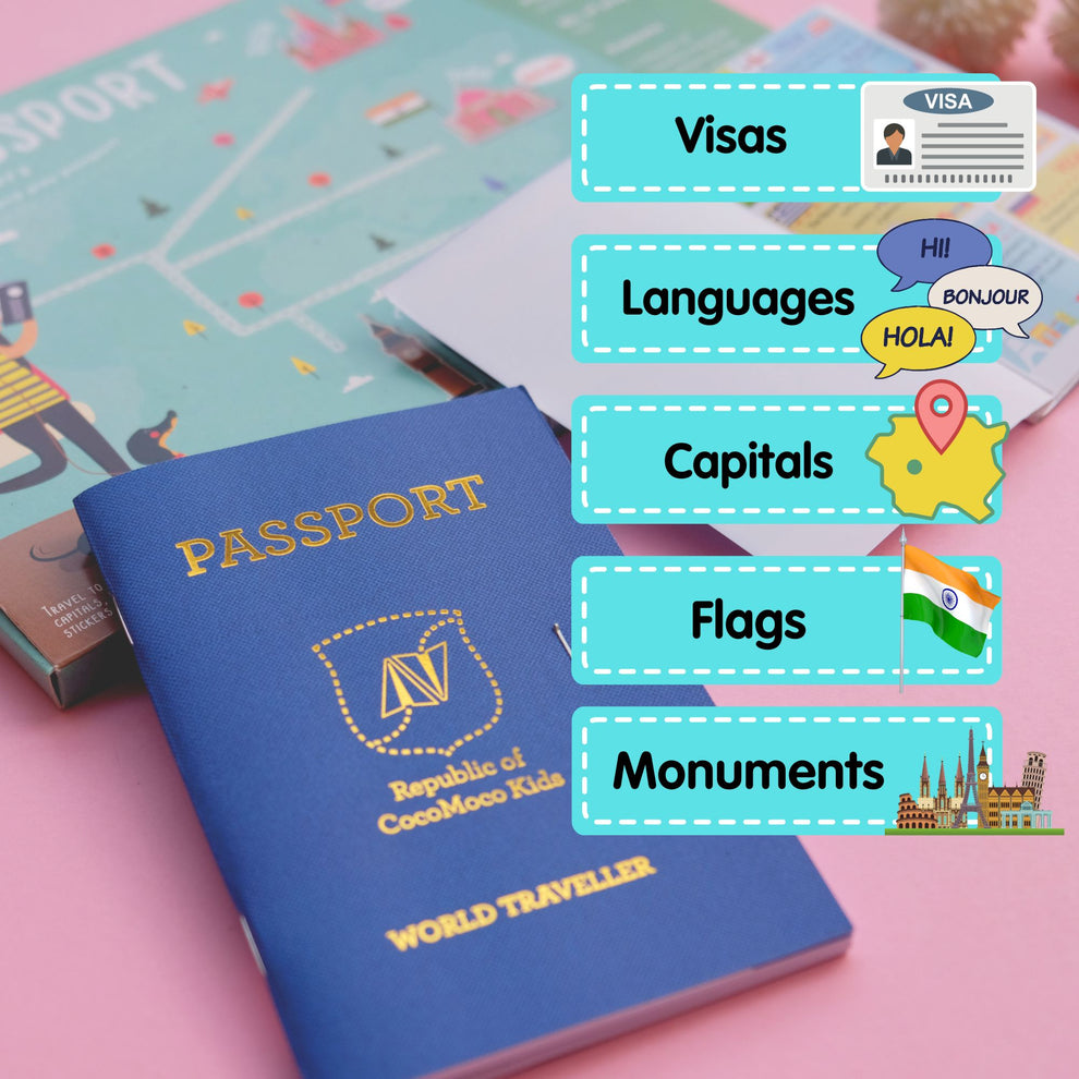 Play Passport kit for Kids ( Age 5-12)