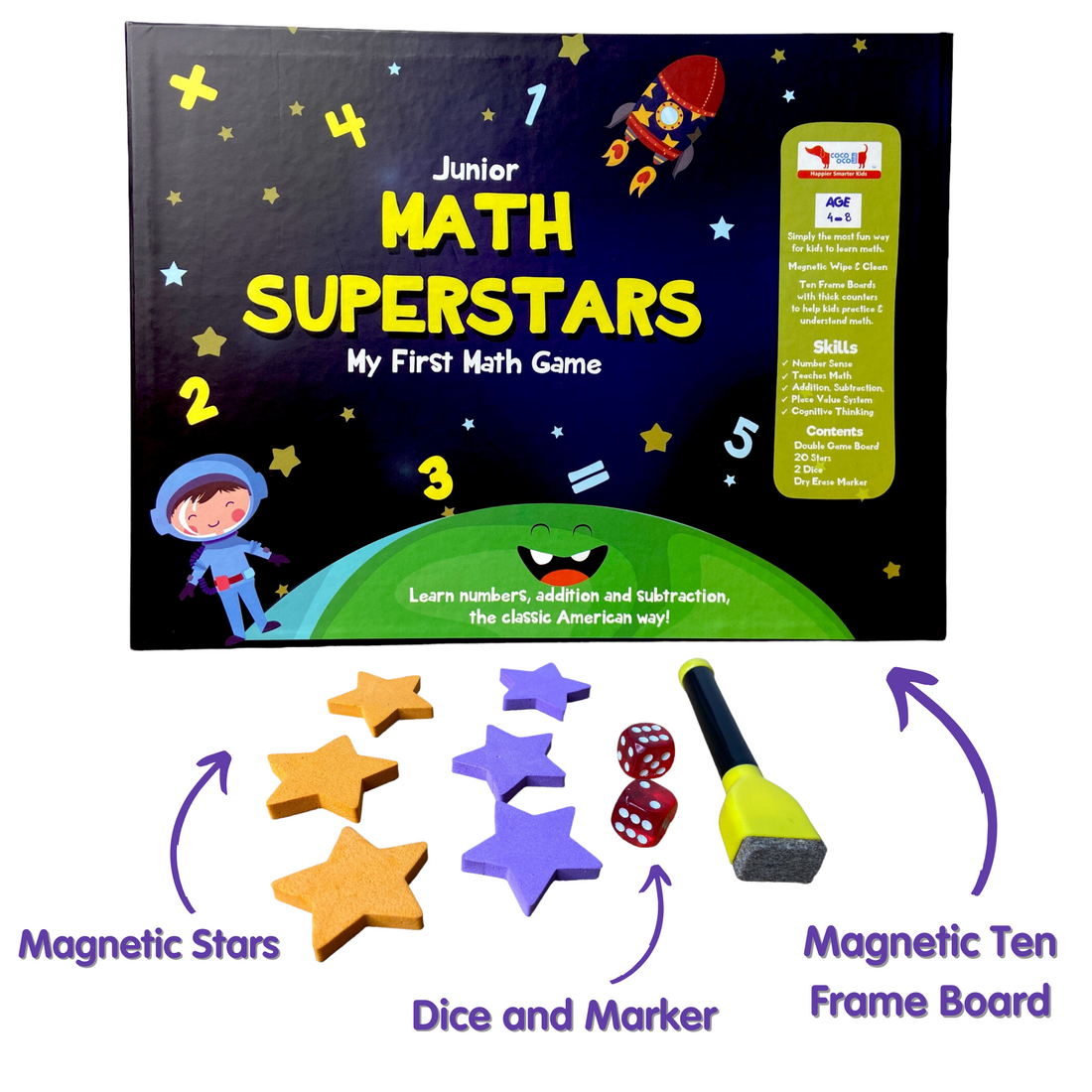 Math Superstars My First Math Game ( Age 2-4)
