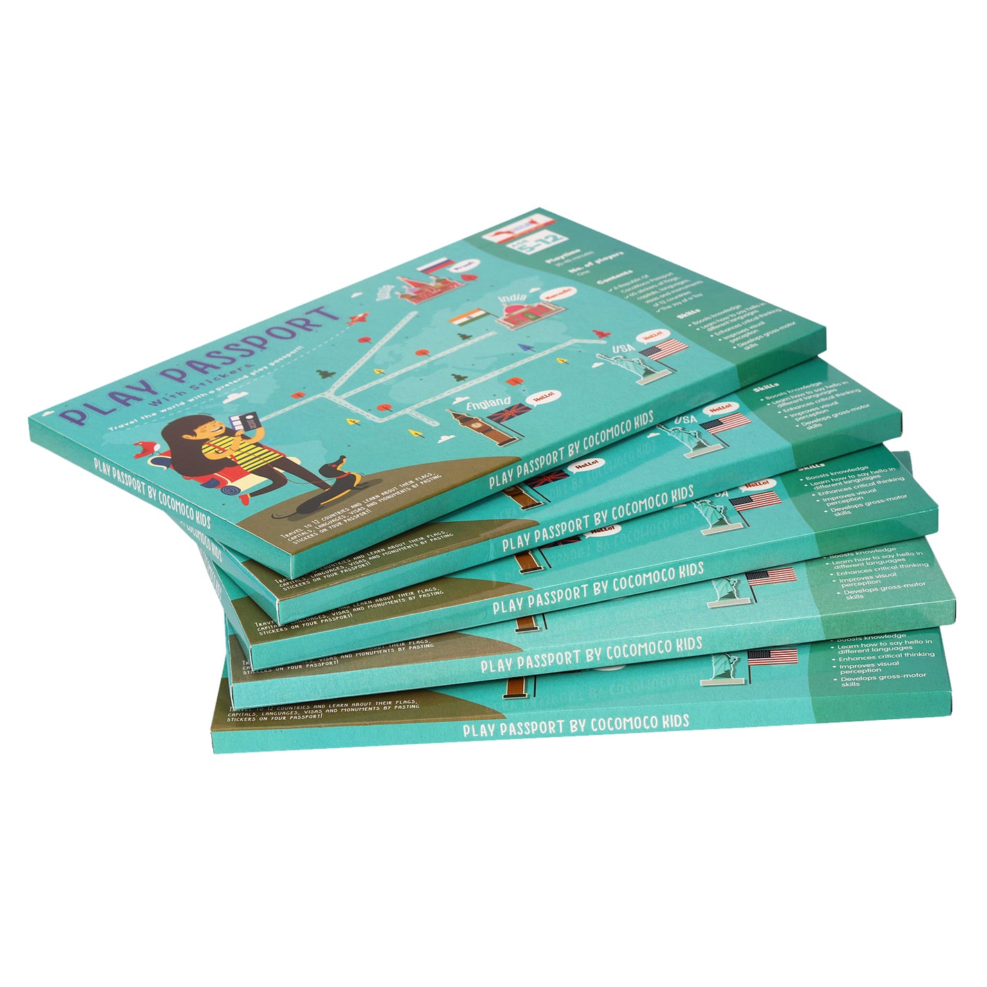 Play Passport Kit - 5 Pcs Combo