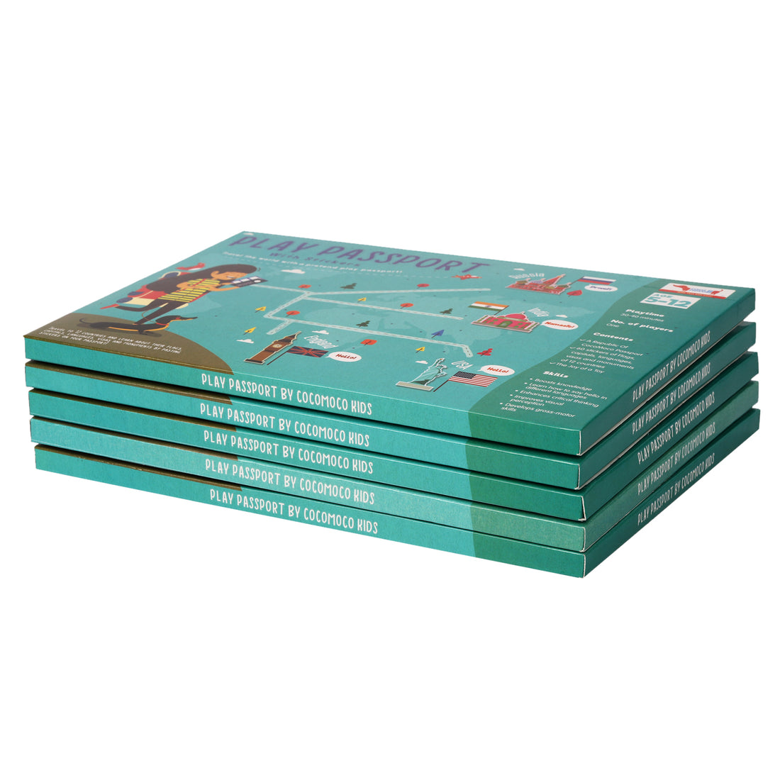 Play Passport Kit - 5 Pcs Combo
