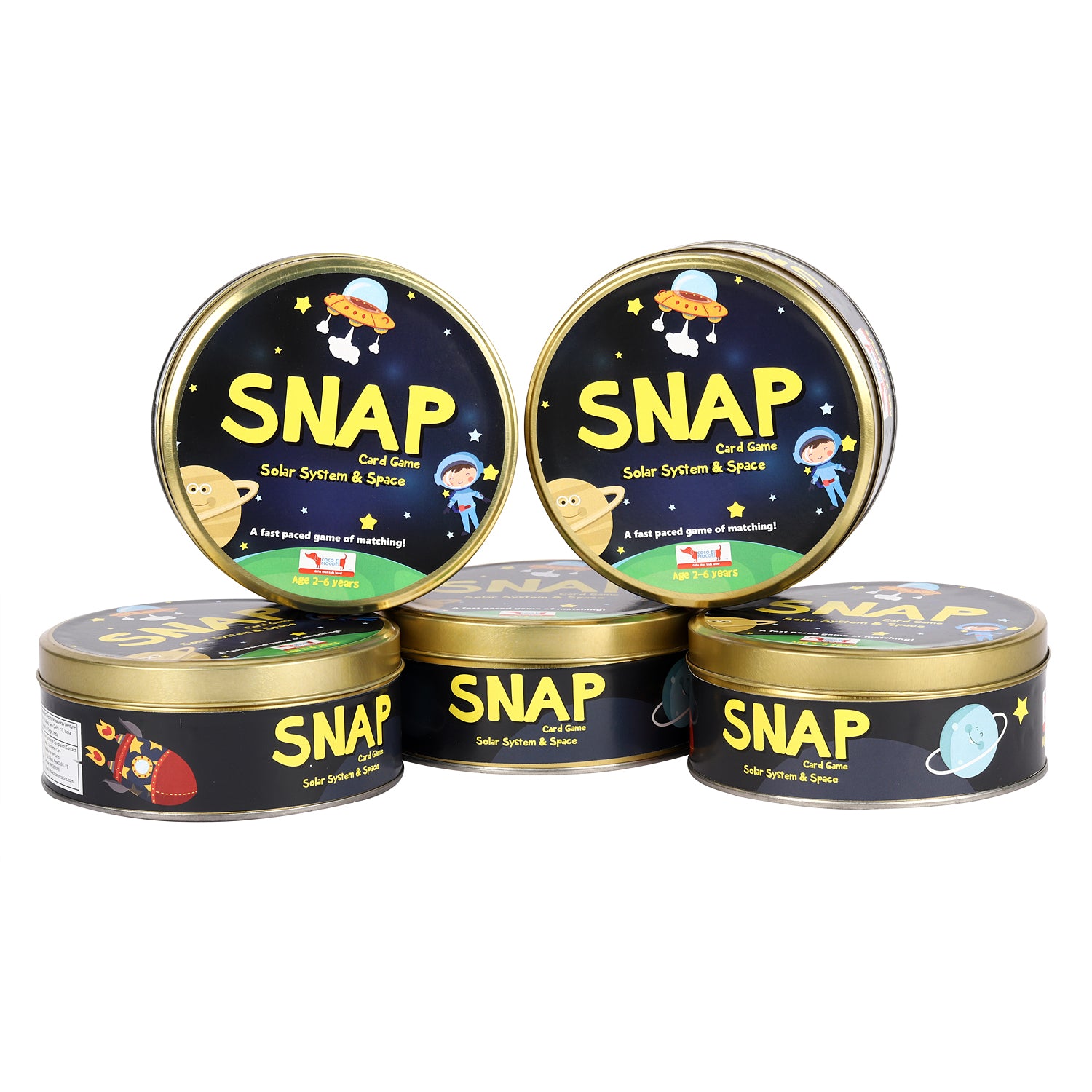 Solar System Snap - Set of 5 pcs